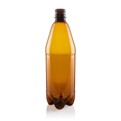 750ml Dark Amber Tint Plastic CSD Bottle 28mm Alcoa Finish - Plasdene ...