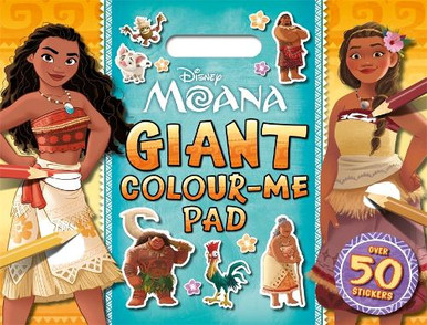 Disney Moana: Giant Colour-Me Pad Walt Disney 9781803685786 - SciFier.com