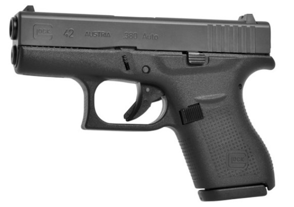 Glock G42 380 Sub Compact Pistol 2 6rd Lc Action Police Supply