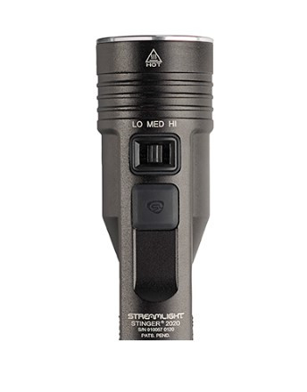 STREAMLIGHT STINGER 2020 DUAL SWITCH FLASHLIGHT 2000 LUMENS W/ AC & DC ...