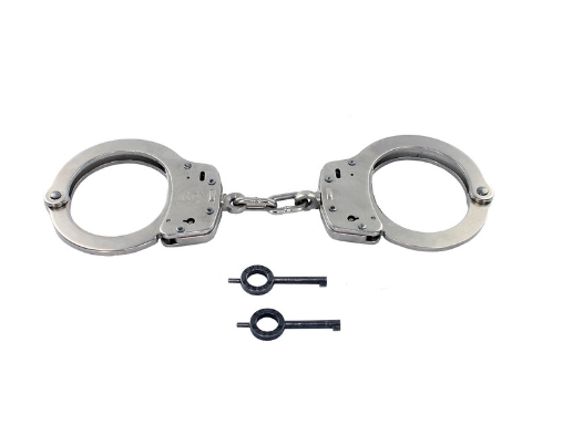 SMITH & WESSON MODEL 100 CHAIN LINK HANDCUFF NICKEL FINISH - LC Action ...