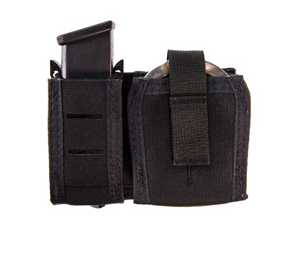 Duty LEO MAGAZINE AND HANDCUFF TACO® Pouch HIGH SPEED GEAR (HSG) MOLLE ...