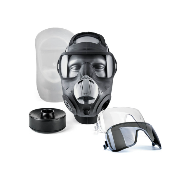 AVON PROTECTION PC50 NON-CBRN RESPIRATOR GAS MASK ENFORCER KIT
