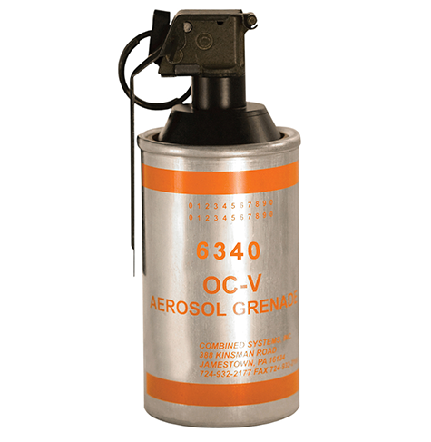 CTS 6340 OC VAPOR INDOOR GRENADE - LC Action Police Supply