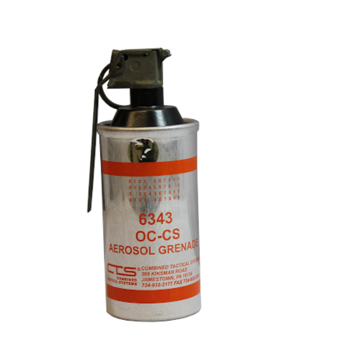 CTS 6343 OC VAPOR INDOOR GRENADE - LC Action Police Supply