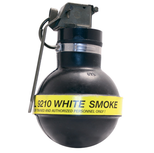 CTS 9210 SMOKE JET-LITE RUBBER BALL GRENADE, PYRO 92 SERIES - LC Action ...