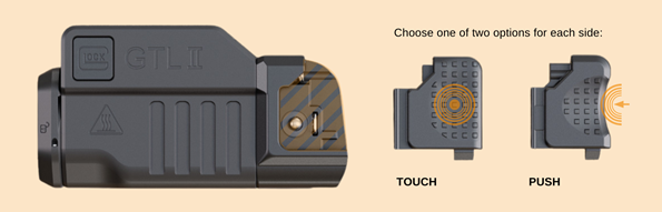 GLOCK GTL II TACTICAL 600 LUMEN COMPACT WEAPON LIGHT - LC Action Police ...