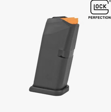 GLOCK G26 10RD 9MM MAGAZINE ORANGE FOLLOWER OEM