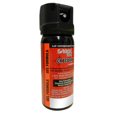 SABRE RED MK3 CROSSFIRE OC PEPPER GEL SPRAY - LC Action Police Supply