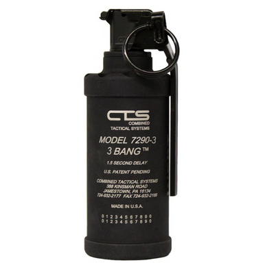 CTS 7290-3 THREE BANG TACTICAL FLASH BANG - LC Action Police Supply