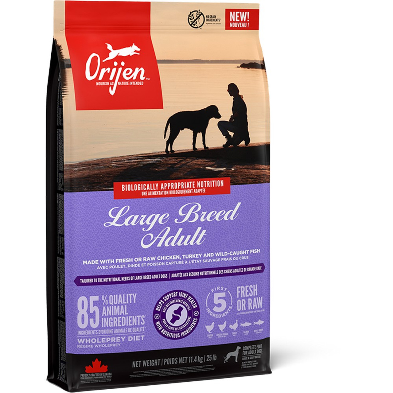 Orijen Dog Adult Large Breed 11.4kg | Just for Pets