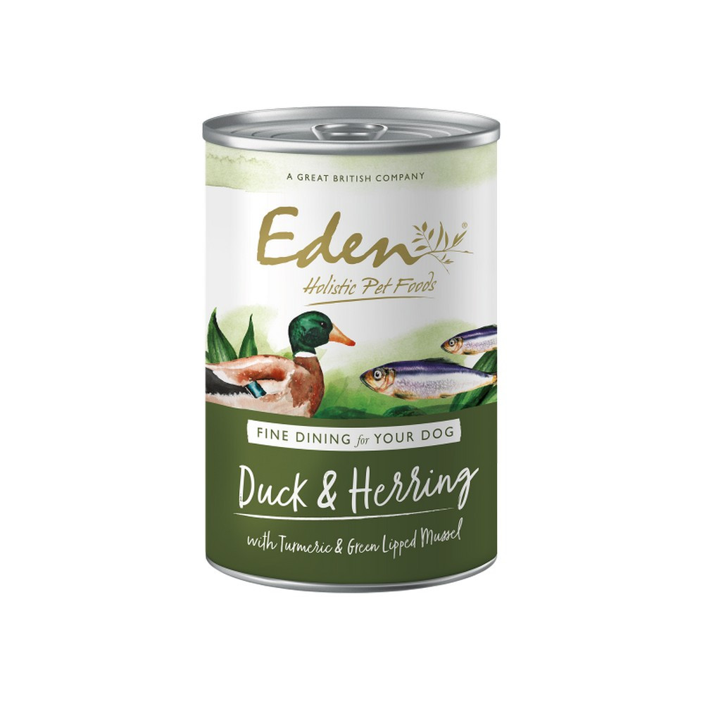 Eden Gourmet Can Duck & Herring 400g | Just for Pets