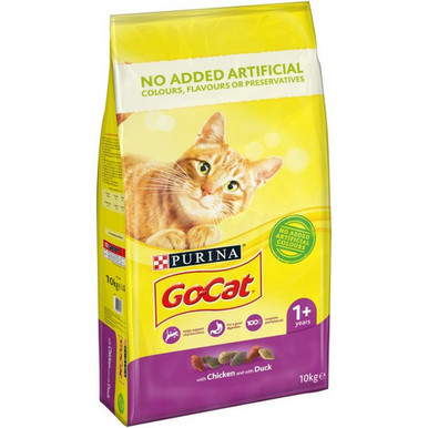 Go Cat Complete Vitality Plus Chicken & Duck 10kg | Just for Pets