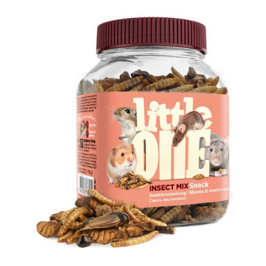 Little One Insect Mix Snack for Omnivores 75g | Just for Pets