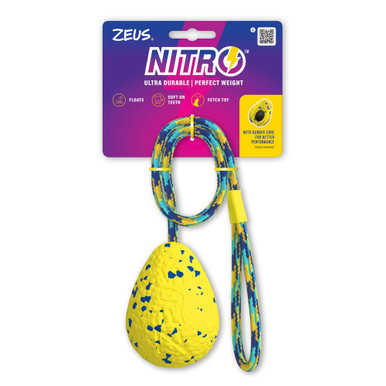 Zeus Nitro Weighted Slinger with Rope | Just for Pets