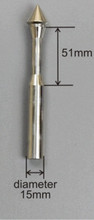 SAMPLING TIP POWDER THIEF 316 STAINLESS STEEL 5 ml / DIAMETER 19 mm