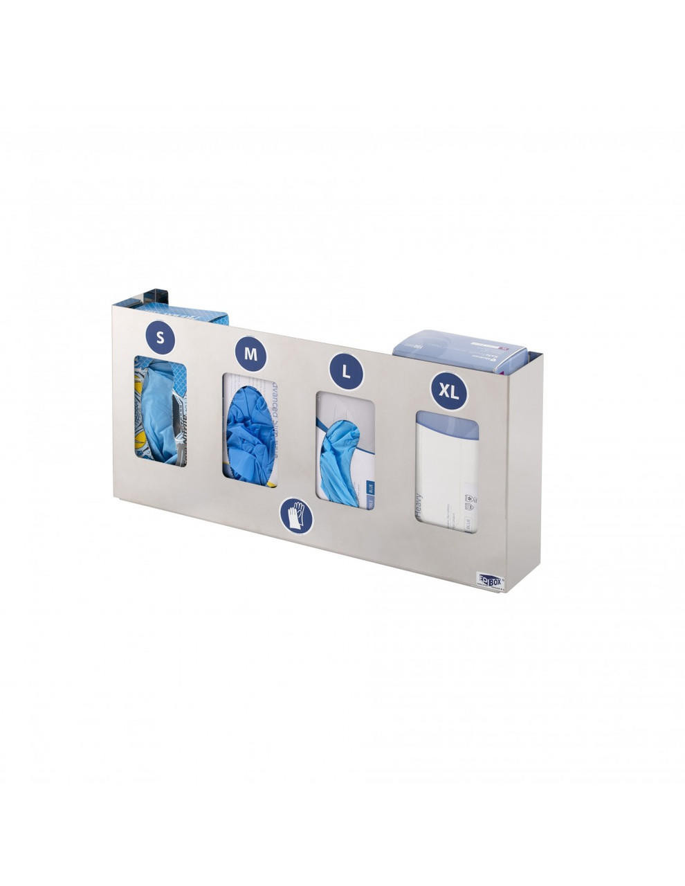 EPIBOX Stainless steel mobcap dispenser - Large
