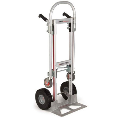 Magliner Gemini Jr Convertible Hand Truck (2 in 1) w/ Pneumatic Wheels ...