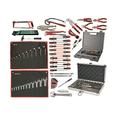 Ega Master Plumbing Tool Set Including Tool Case 116 Piece - Total Source