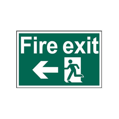 Safety Signs: Fire Safety & Safe Condition Fire Exit - Total Source