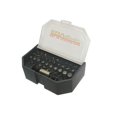 Ega Master 30 Piece Screwdriver Bits Set - Tekni Industrial USA