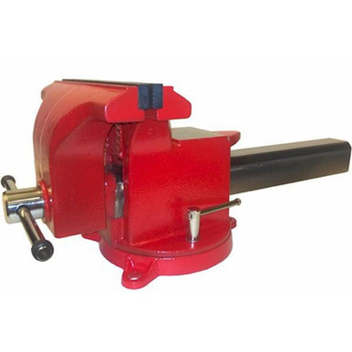 Yost Vise 12" All Steel Utility Combination Pipe and Bench Vice Red ...