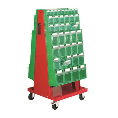 2 Sided Mobile Storage Trolley - Total Source