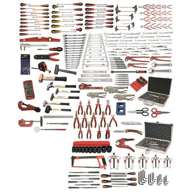Ega Master Mechanics Tool Set 333 Piece - Tekni Industrial USA