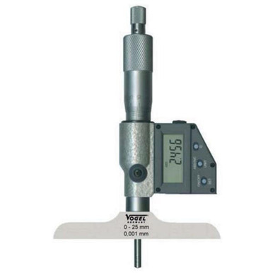 Vogel Electr. Digital Depth Micrometer - Tekni Industrial USA