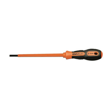 Ega Master VDE Insulated Metric Flat Screwdriver - Total Source