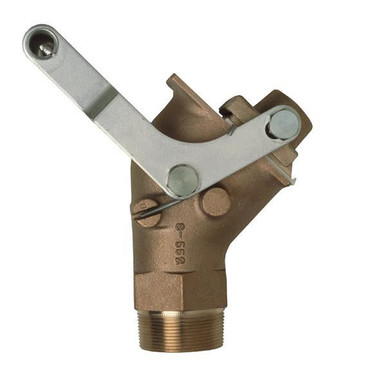Justrite Brass Drum Gate Valve Tap - Total Source