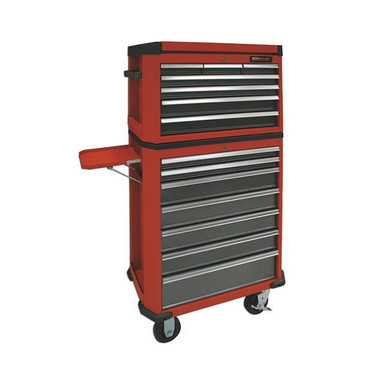 Ega Master 14 Drawer Roller Cabinet Including Lateral Tool Storage ...