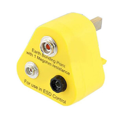 Bonding Plug with 1 x 10mm Stud & 1 x 7mm & 1 Banana - Total Source