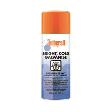 Bright Cold Galvanise Zinc Rich Bright Coating 400ml - Total Source