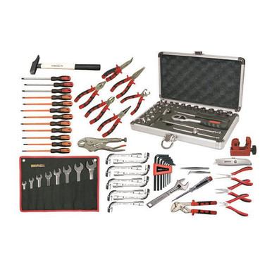 Ega Master Electromechanical Tool Set Including Tool Case 88 Piece ...