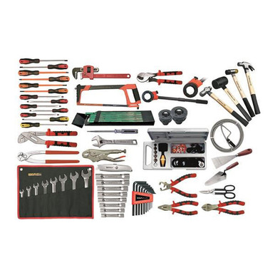 Ega Master Electromechanical Tool Set Including Tool Case 74 Piece ...