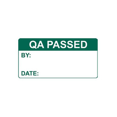 Quality Control Labels QA Passed - Total Source