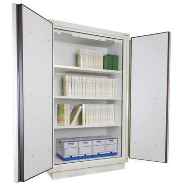 ECOSAFE Fire-proof file cabinet 90 minutes tall 2 doors - Total Source