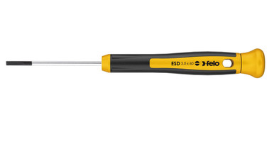 Felo Slotted ESD Precision Screwdriver with 2C-handle - Total Source