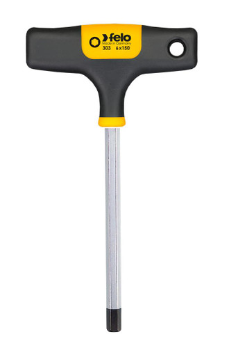 Felo 303 T-Handled Hex Key Driver with 2C Handle - Total Source