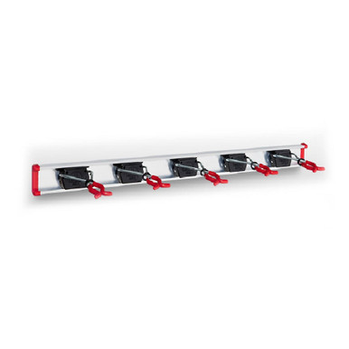 Bruns 750mm Tool Rail with 5 Tool Holders - Tekni Industrial USA