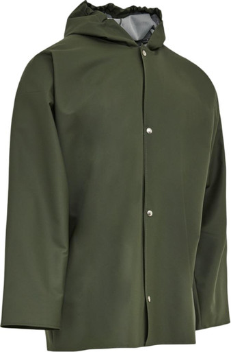 Elka PVC Fish Oil Resistant Jacket, Olive - Total Source