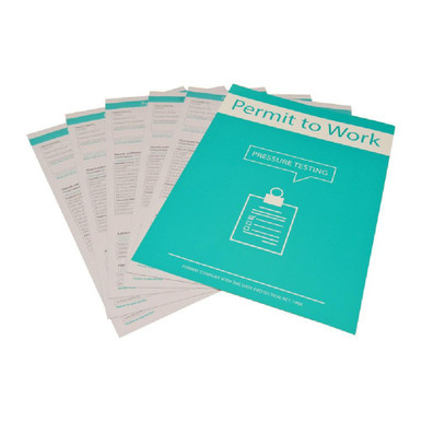 Permit to work PK 10 - Pressure Testing
