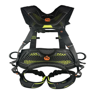 Fall Safe 5 Point, QC Buckles, Padded Flash Harness with Gear Loops