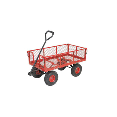 Sealey Platform Truck with Removable Sides, Pneumatic Tyres and 200kg Capacity