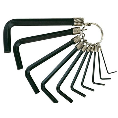 Teng Tools Hex Key Set AF 10 Pieces