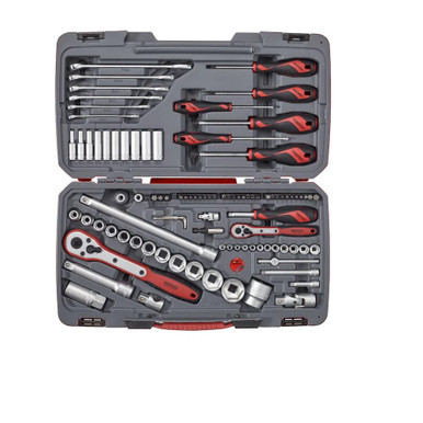 Teng Tools MECCA PRO 1/4"" & 1/2"" Socket & Tool Set 95 Pieces
