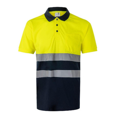 Velilla Short Sleeve Hi-Vis Polo Shirt, Orange