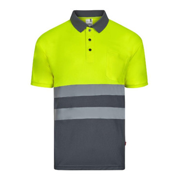 Velilla Short Sleeve Hi-Vis Polo Shirt, Orange