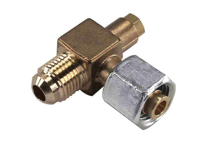 Truma UltraRapid/Combi/Vario Gas Elbow with Bleed Valve - RV Supplies